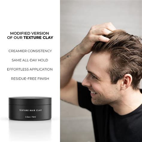 Fort Series Control Hair Clay For Men Easy Application Clay Pomade