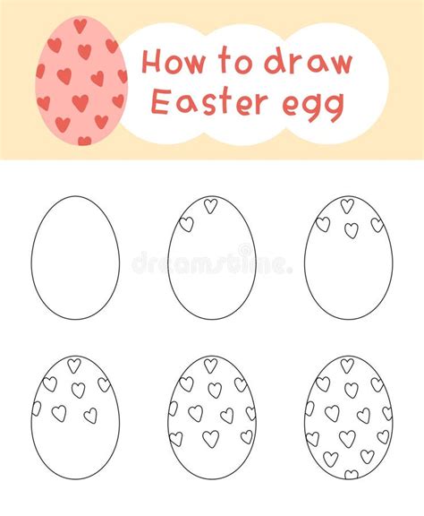 Learn How To Draw A Giant Easter Egg Teach Drawing For