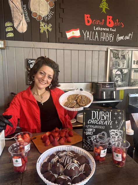 Beirut Come See The Dubai Queen Of Sweets At Beirut Bites 🥰🍫🍓👌 Facebook