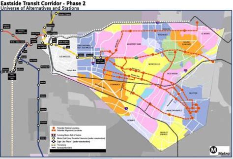 Sneak Peak At Potential Gold Line Phase Ii Extensions Streetsblog Los