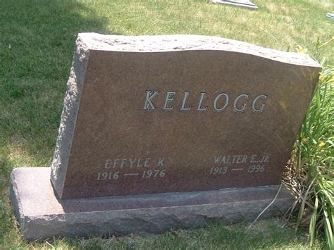 Walter E Kellogg Jr 1913 1996 Mémorial Find A Grave