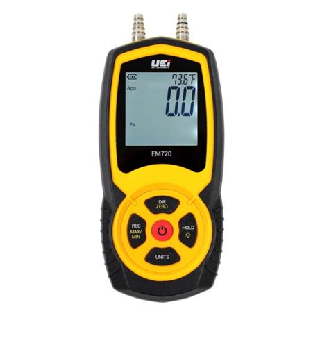 Uei Em720 Hi Res Differntial Manometer