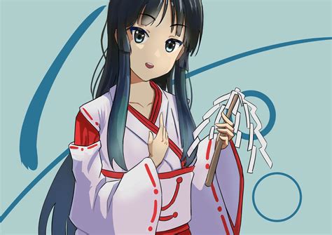Mio Akiyama In Kimono By Skimmed12 On Deviantart