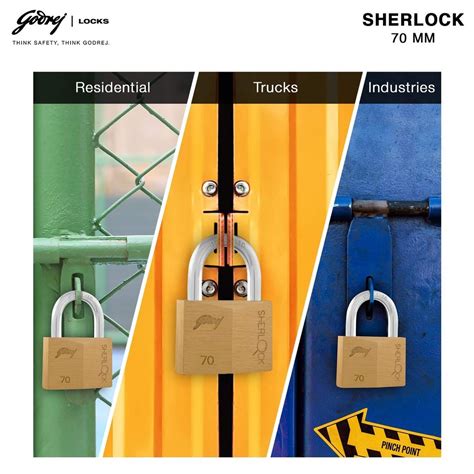 With Key Godrej Brass Padlock Main Door Padlock Size 7 X 2 X 10 2 Cm At ₹ 400 Piece In Hyderabad