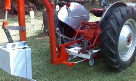 Ford 8n Backhoe Project Backhoe Tractor Implements Tractors