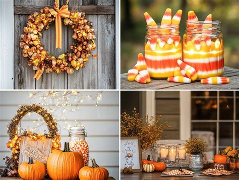 18 Candy Corn Themed Party Decorations For Halloween A House In The Hills