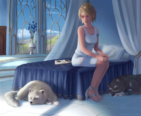 Lunafreya By Blunell On DeviantArt