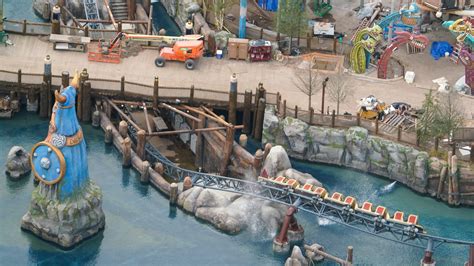 Epic Universe Update How To Train Your Dragon Coaster Testing