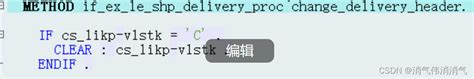 sap bapi修改交货单计划日期、交货日期等日期字段 sap交货单修改bapi csdn博客