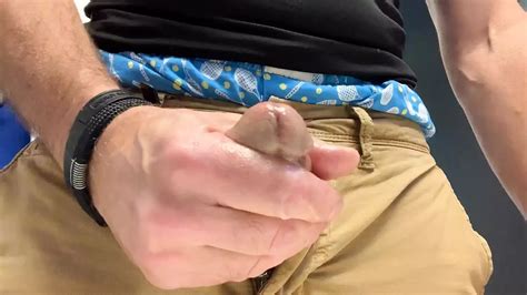 Jerking My Big Dick In The Bathroom I Have A Super Hard On And Lots Of