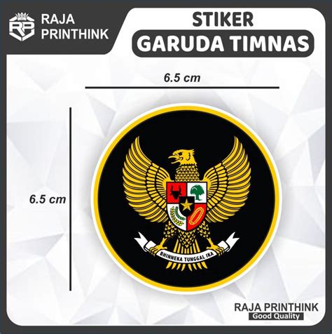 Sticker Sticker Garuda Pancasila Indonesia Stiker Logo Garuda