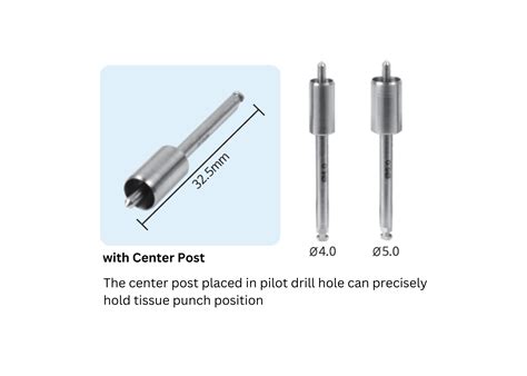 Tissue Punch Handpiece Connection For Dental Surgery