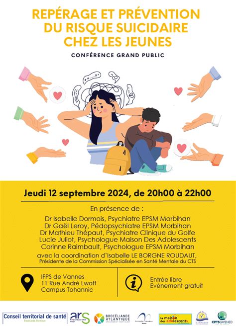 Conférence Repérage Et Prévention Du Risque Suicidaire Chez Les Jeunes