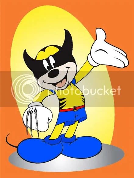 Wolverine Meets Mickey Mouse Bob Mitchell In The 21st Century