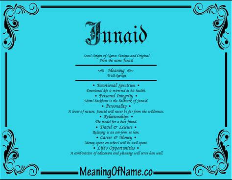 Junaid Meaning Of Name
