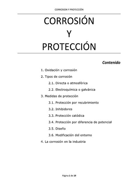 563 Corrosión Y Protección Pdf