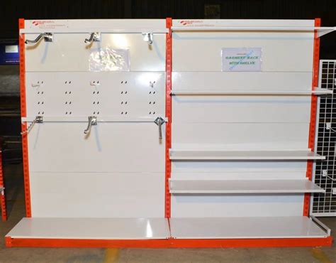 Mild Steel Free Standing Unit Display Wall Rack 7 Feet At ₹ 7500 Piece In Pune