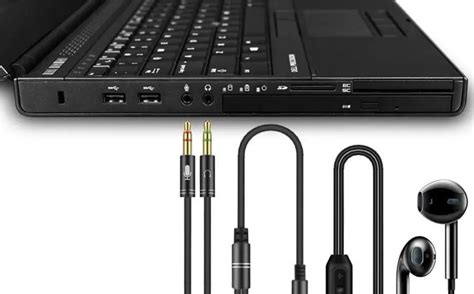 35mm Jack Audio Splitter Microphone Headset Cable One Click Shop