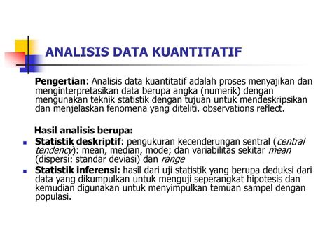 Contoh Analisis Data Kuantitatif 49 Koleksi Gambar