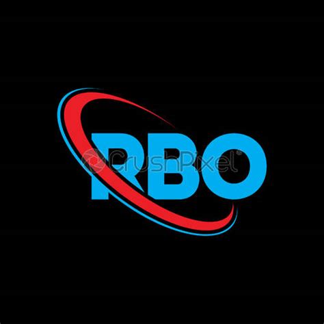 Rbo Logo Rbo Letter Rbo Letter Logo Design Initials Rbo Stock