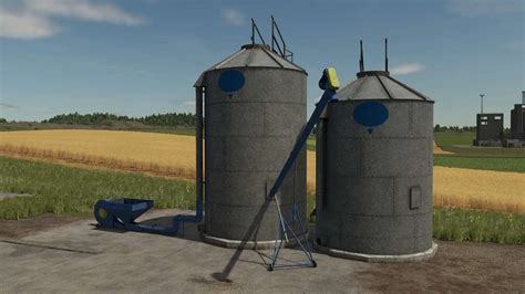 Small Grain Silos Pack V1000 Fs25 Fs22 Mod
