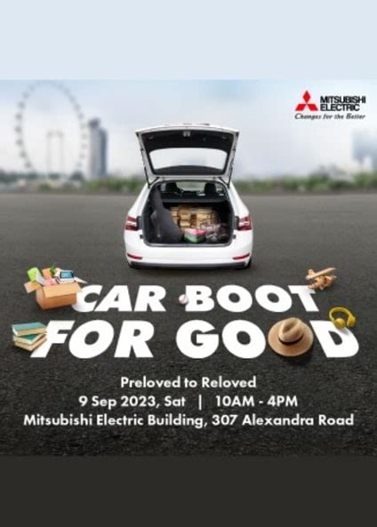 Mitsubishi Electric Asias “car Boot For Good”
