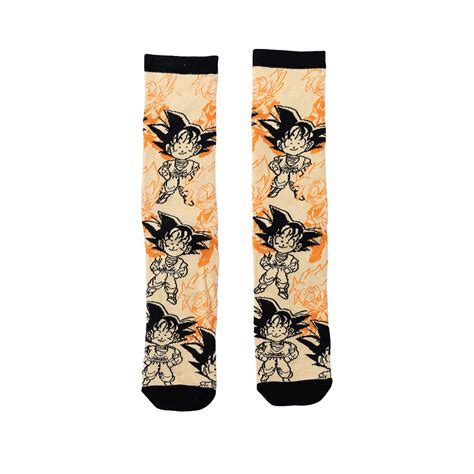 Dragon Ball Z Chibi Goku Crew Socks Clothing Eb Games Australia