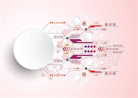 Vector Abstract Background Technology Innovation Electronic Background