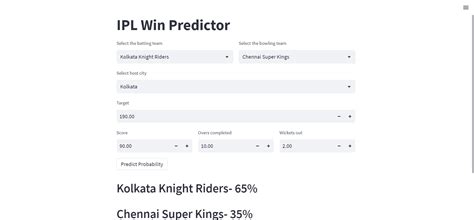 GitHub Arnab IPL Winner Prediction Predict Here