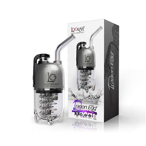 Lookah Dragon Egg Gray Mini Electric Dab Rig