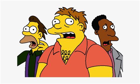 Simpsons Carl Lenny