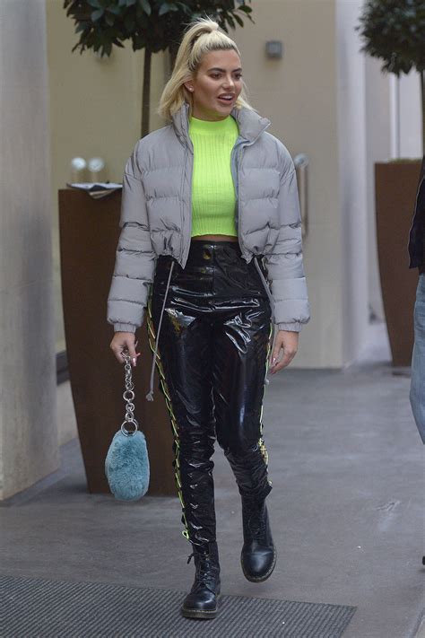 Megan Barton Hanson At Mayfair Hotel Leather Celebrities