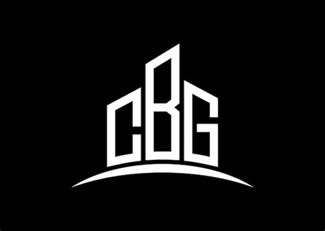 Premium Vector Letter Cbg Building Vector Monogram Logo Design