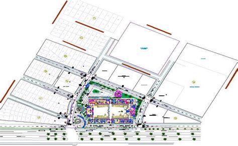 Cancer Hospital For Pediatric Layout Plan With Section And Elevation