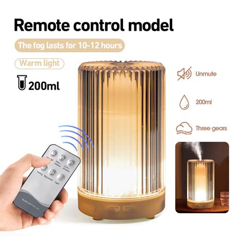 Jual Air Humidifier Diffuser Air Aromatherapy 200ml Colour Led Lamp Air