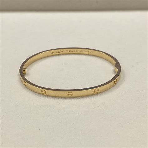 Replica Cartier Love Bracelet 18k Yellow Gold Small Model Design Your
