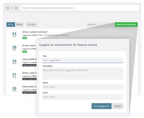 Managing Customer Feedback For Your Saas Examples And Tips Feature