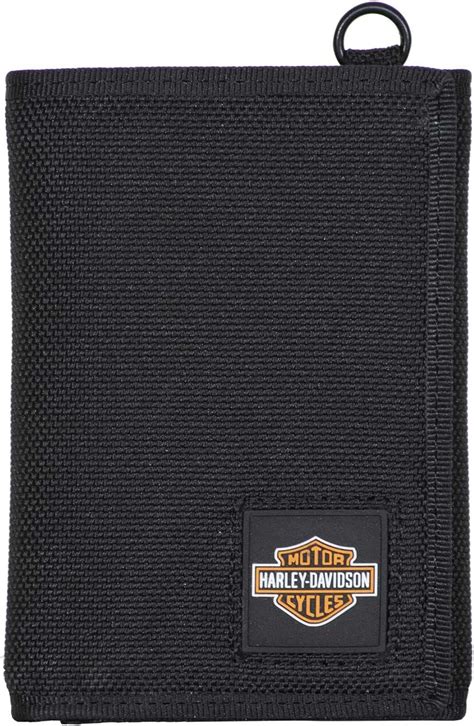 Harley Davidson Mens Bar And Shield Core Pebble Card Case