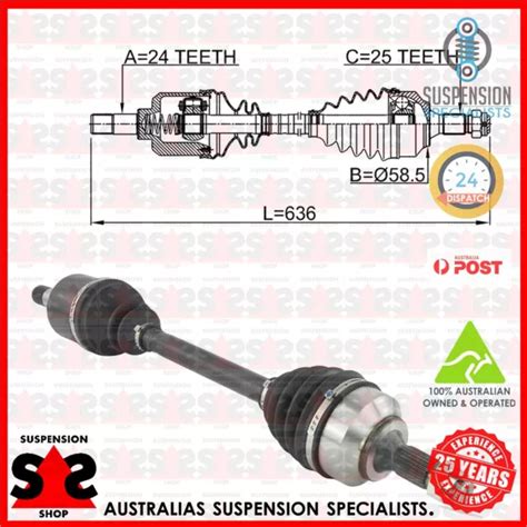 Front Axle Left Drive Shaft Suit Peugeot 308 1 4 16v 308 I 4a 4c Eur 207 20 Picclick Fr