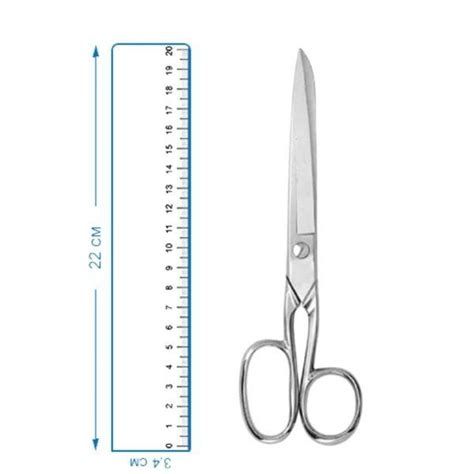 Tesoura Lanmax Forjada Para Uso Geral Aço Inox 8 Polegadas Madeiramadeira
