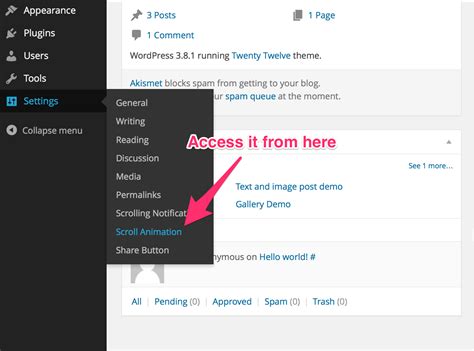 Scroll Animation WordPress Plugin By Sike CodeCanyon