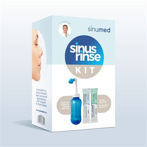 Designs Redesign Flagship Packaging For Sinumed® Sinus Care System Product Packaging Contest