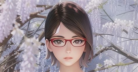 Naruto Boruto Sarada Uchiha Sarada Ai Pixiv