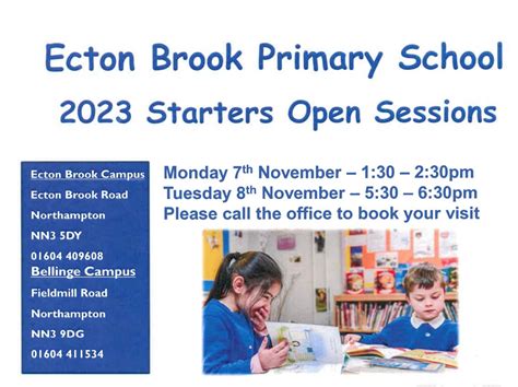 Ecton Brook Primary School Northamptonshire