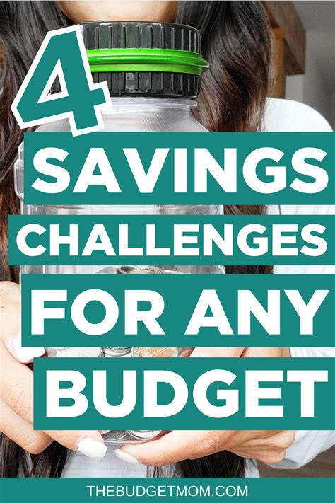 4 Savings Challenges For Every Budget Savings Challenge Budgeting