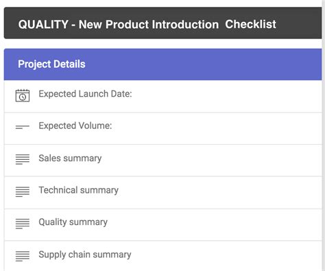 New Product Introduction Npi Checklist Teamassurance Knowledge Base