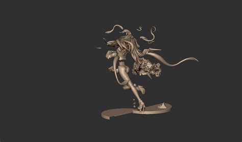 Artstation Alien Girl 3d Print Resources