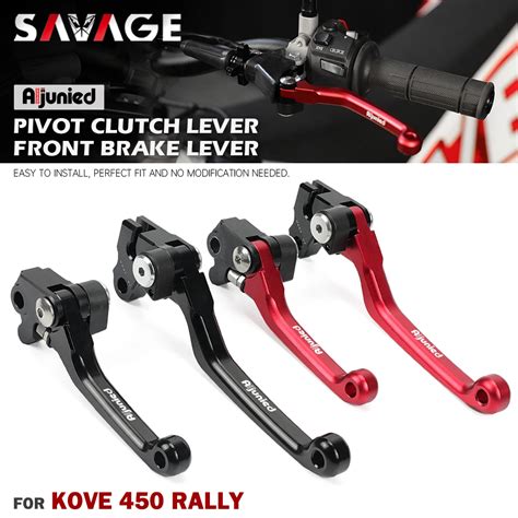For Kove 450 Rally Front Brake Clutch Lever Motorcycle Accessories
