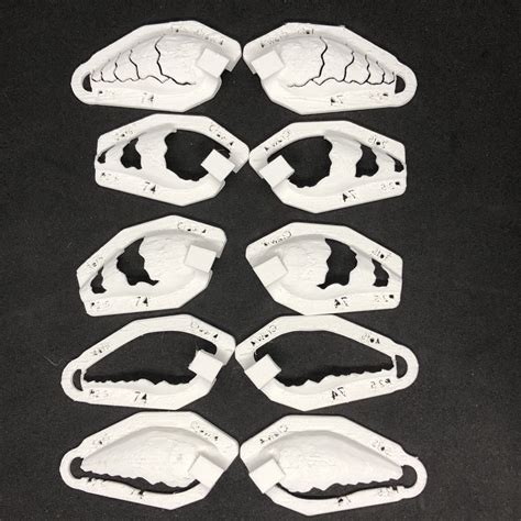 Lc2 5 Craw 4 Stencil Set 5 Pc Lure Making Backwater Outfitting