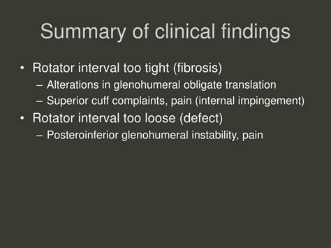 Ppt Anatomy And Pathology Of The Rotator Interval Powerpoint